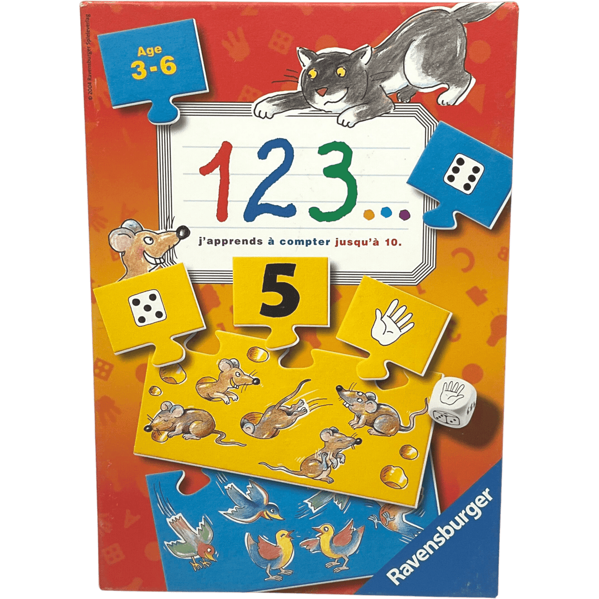 1 2 3... J'apprends à compter jusqu'à 10 Ravensburger d'occasion - KIDIBAM
