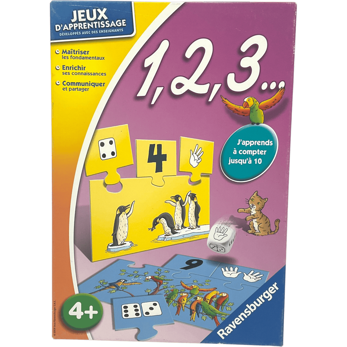 1, 2, 3 ... J'apprends à compter jusqu'à 10 Ravensburger d'occasion ...