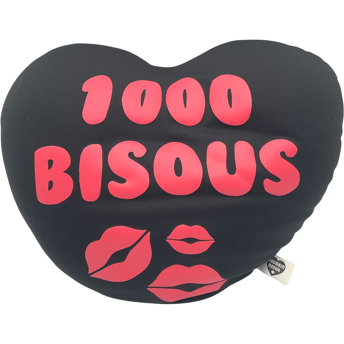 Coussin 1000 Bisous Coussin Coeur d'occasion - KIDIBAM
