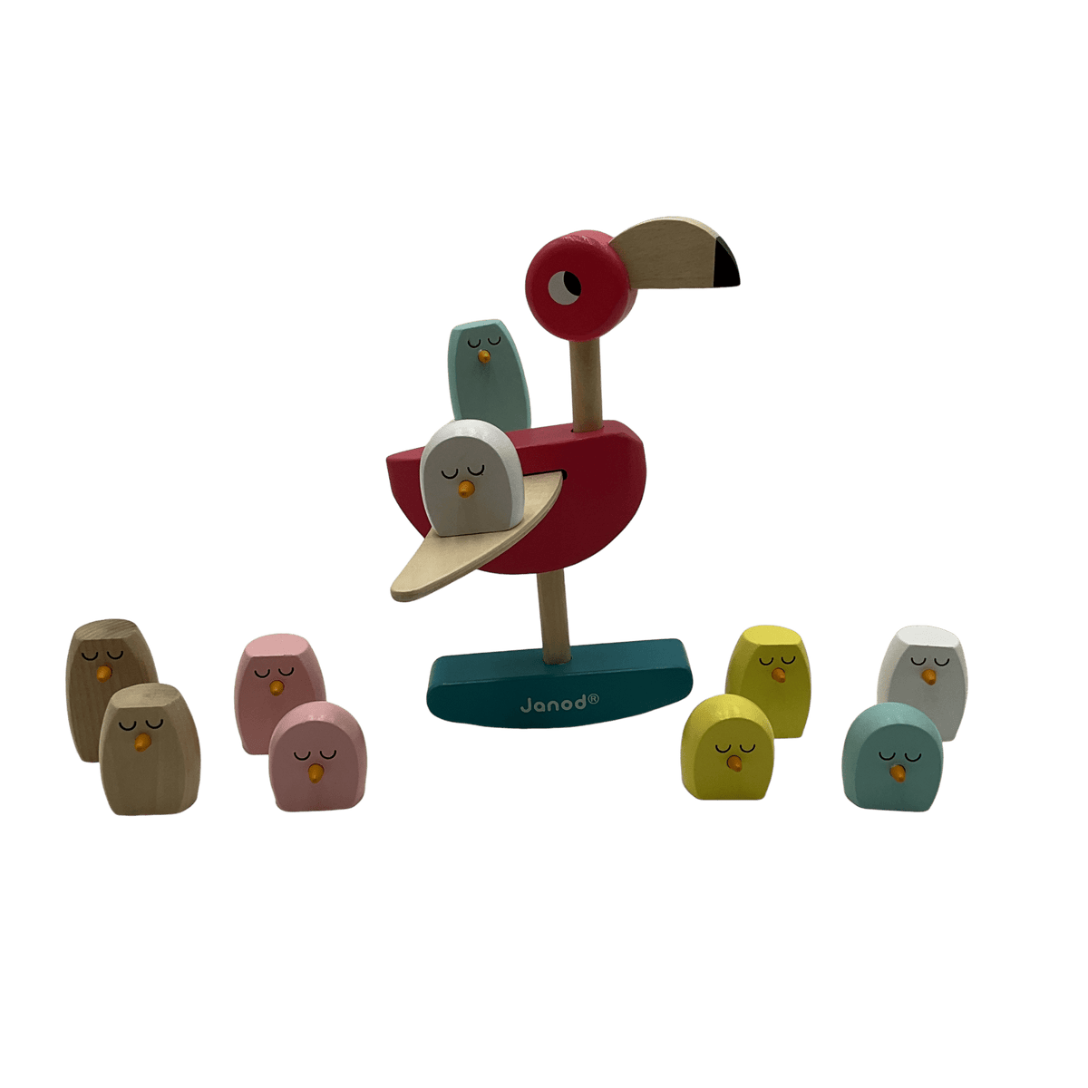 Jeu d'équilibre Flamand rose Janod d'occasion - KIDIBAM