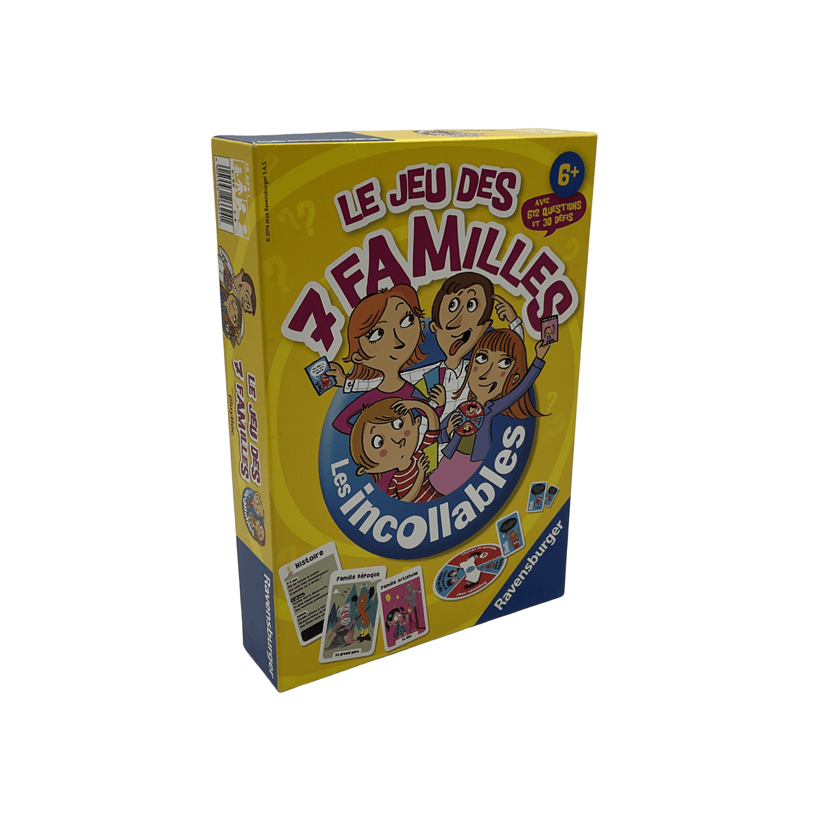 Le jeu des 7 familles Les Incollables Ravensburger d'occasion - KIDIBAM