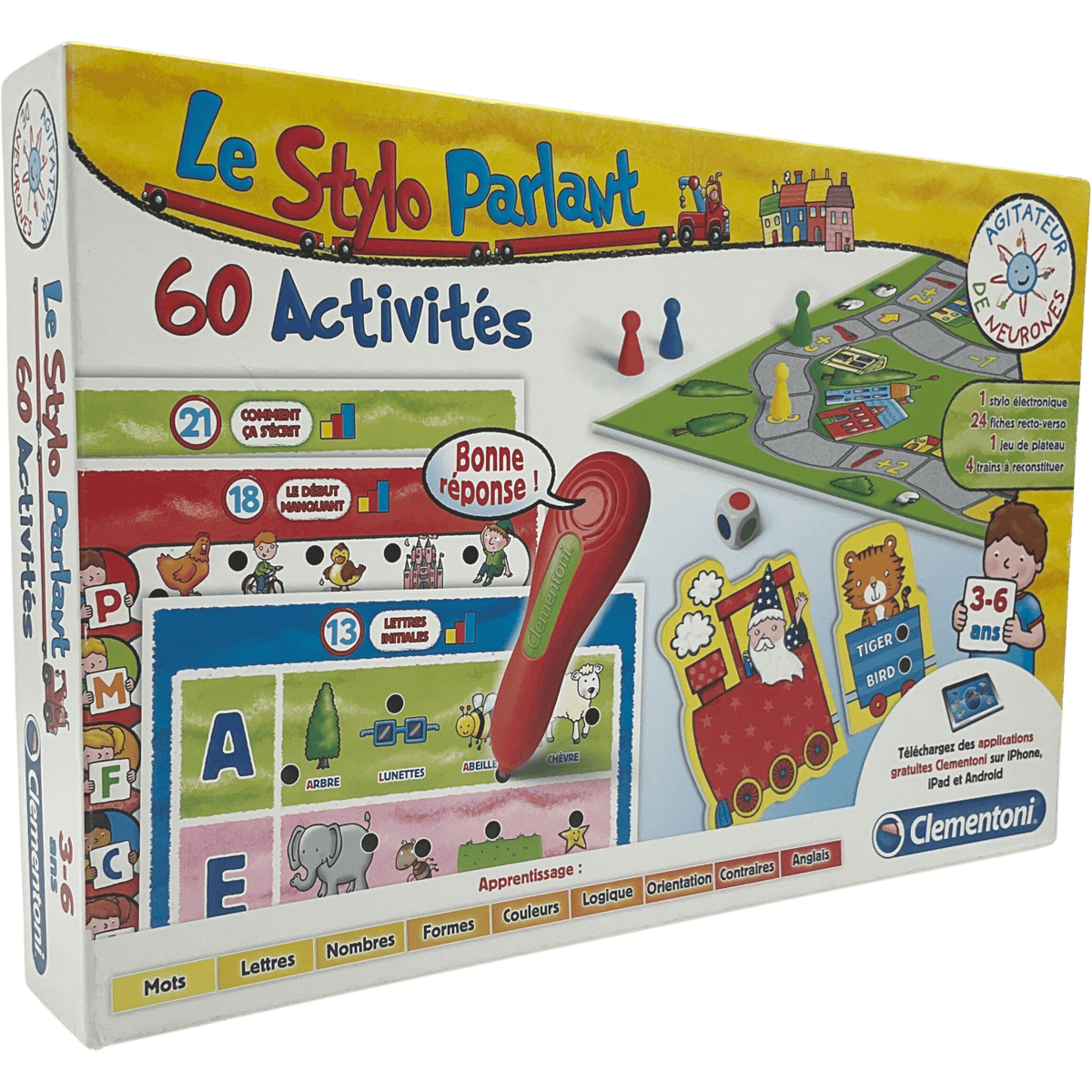 Le Stylo Parlant - 60 Activités Clementoni d'occasion - KIDIBAM