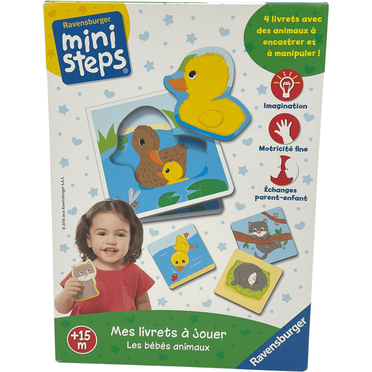 Mes livrets à jouer - Les bébés animaux Ravensburger d'occasion - KIDIBAM