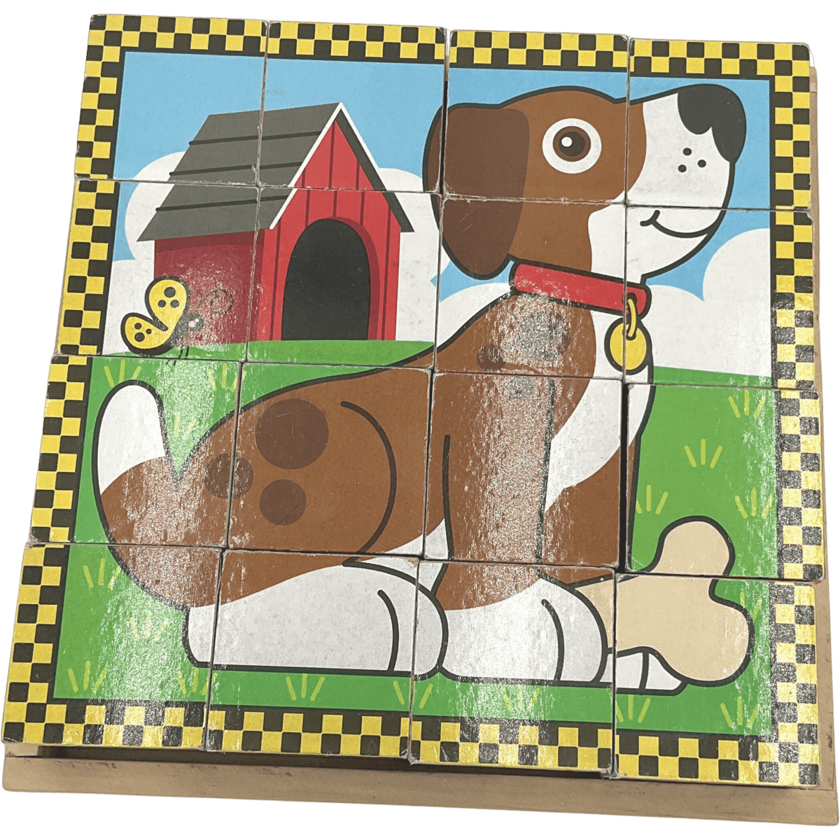 Puzzle Encastrable en Bois 16 Pièces Melissa & Doug d'occasion - KIDIBAM Puzzle Encastrable en Bois 16 Pièces Melissa & Doug d'occasion - KIDIBAM