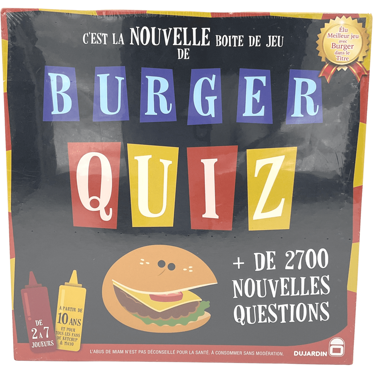 Burger Quizz Dujardin d'occasion - KIDIBAM