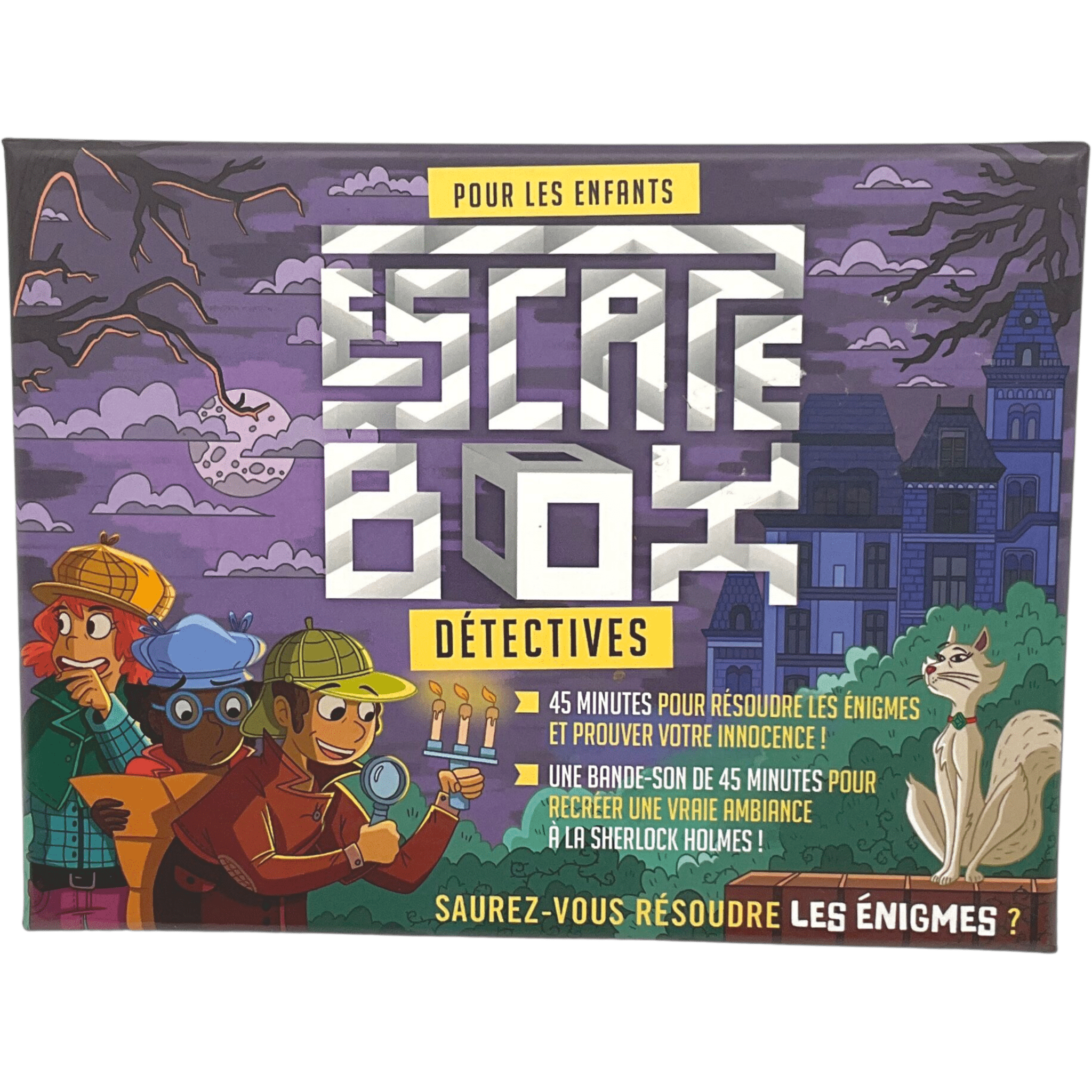 Escape Box Détectives 4D4 Editions d'occasion - KIDIBAM