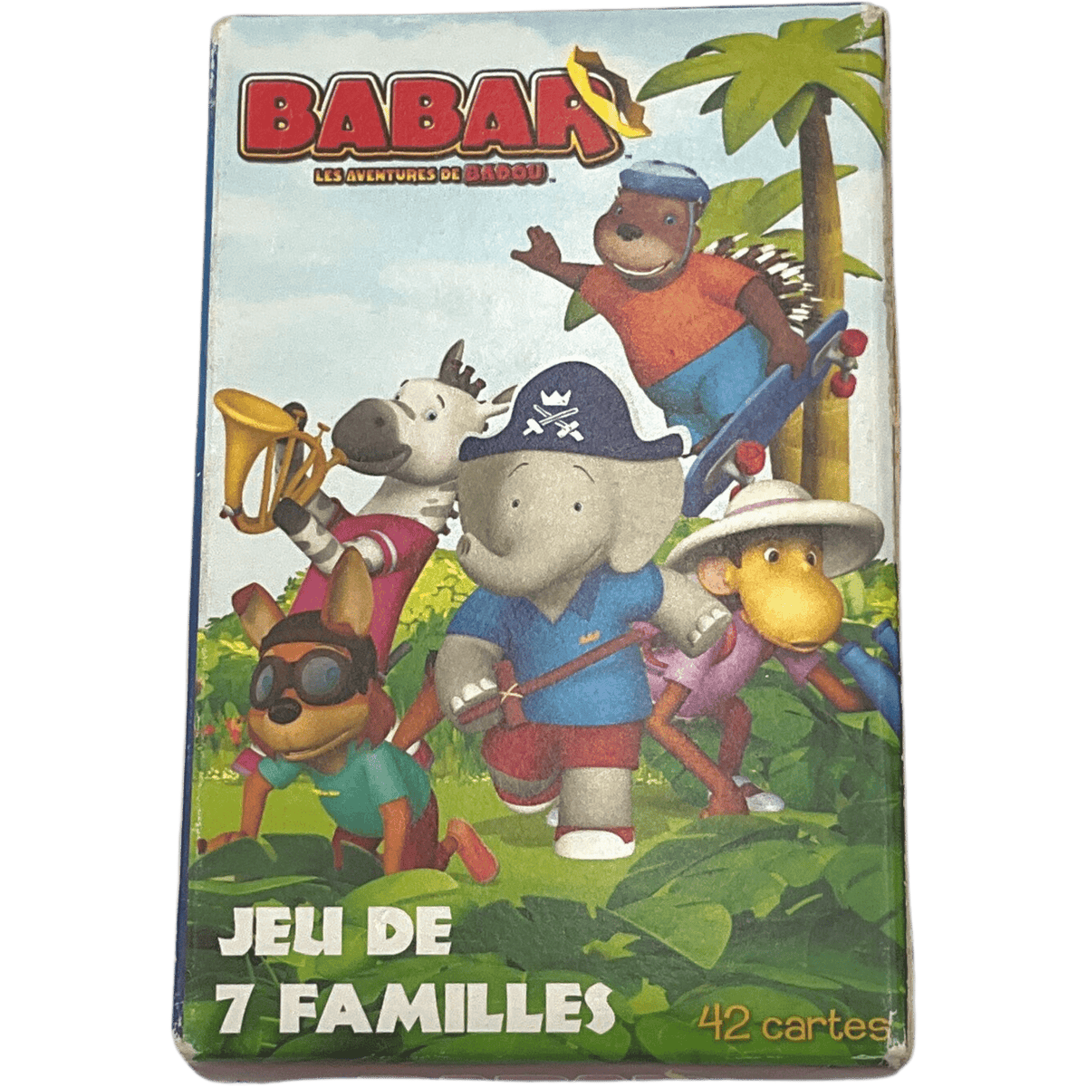 Jeu de 7 familles Babar France Cartes d'occasion - KIDIBAM