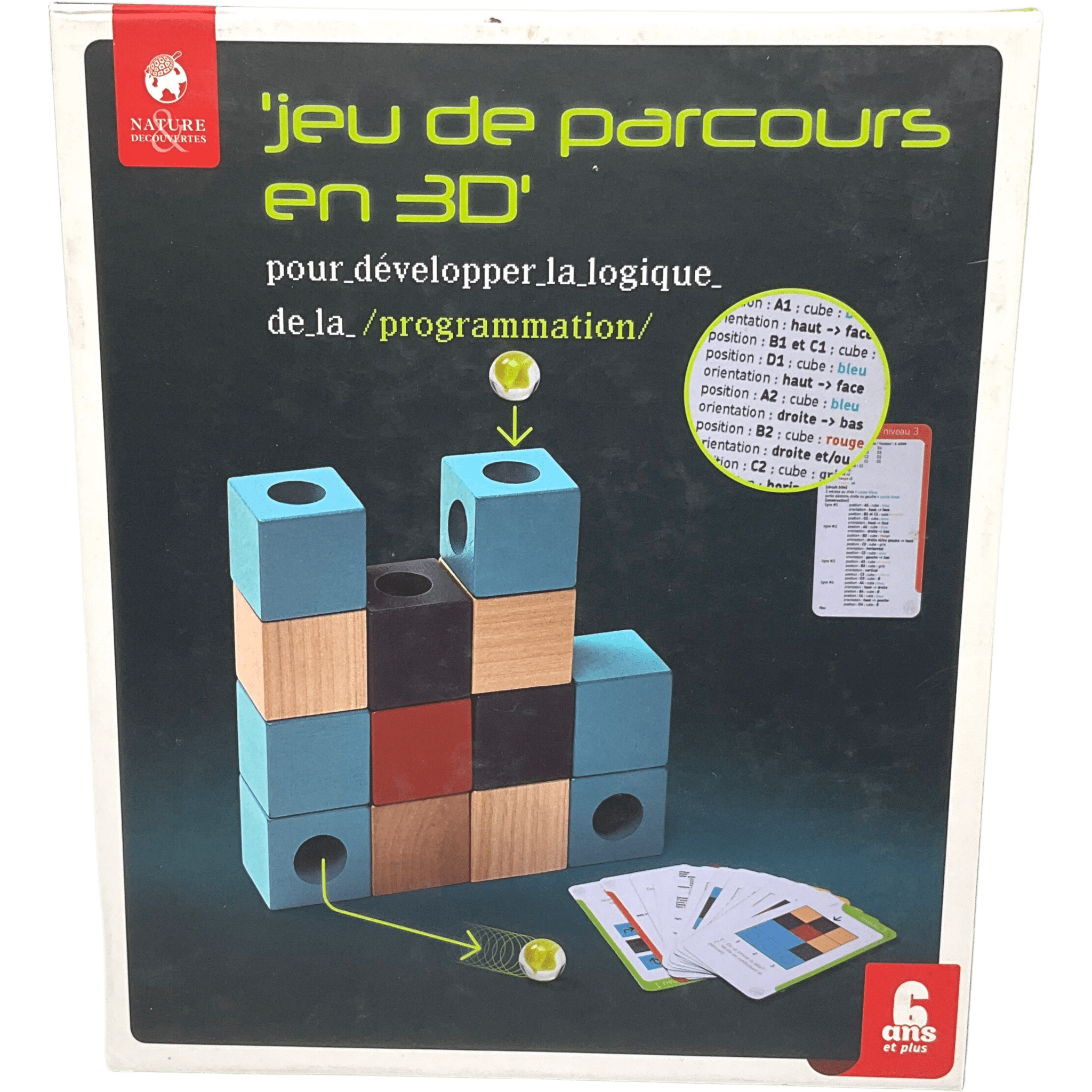 Jeu de parcours en 3D Nature Et Découvertes d'occasion - KIDIBAM
