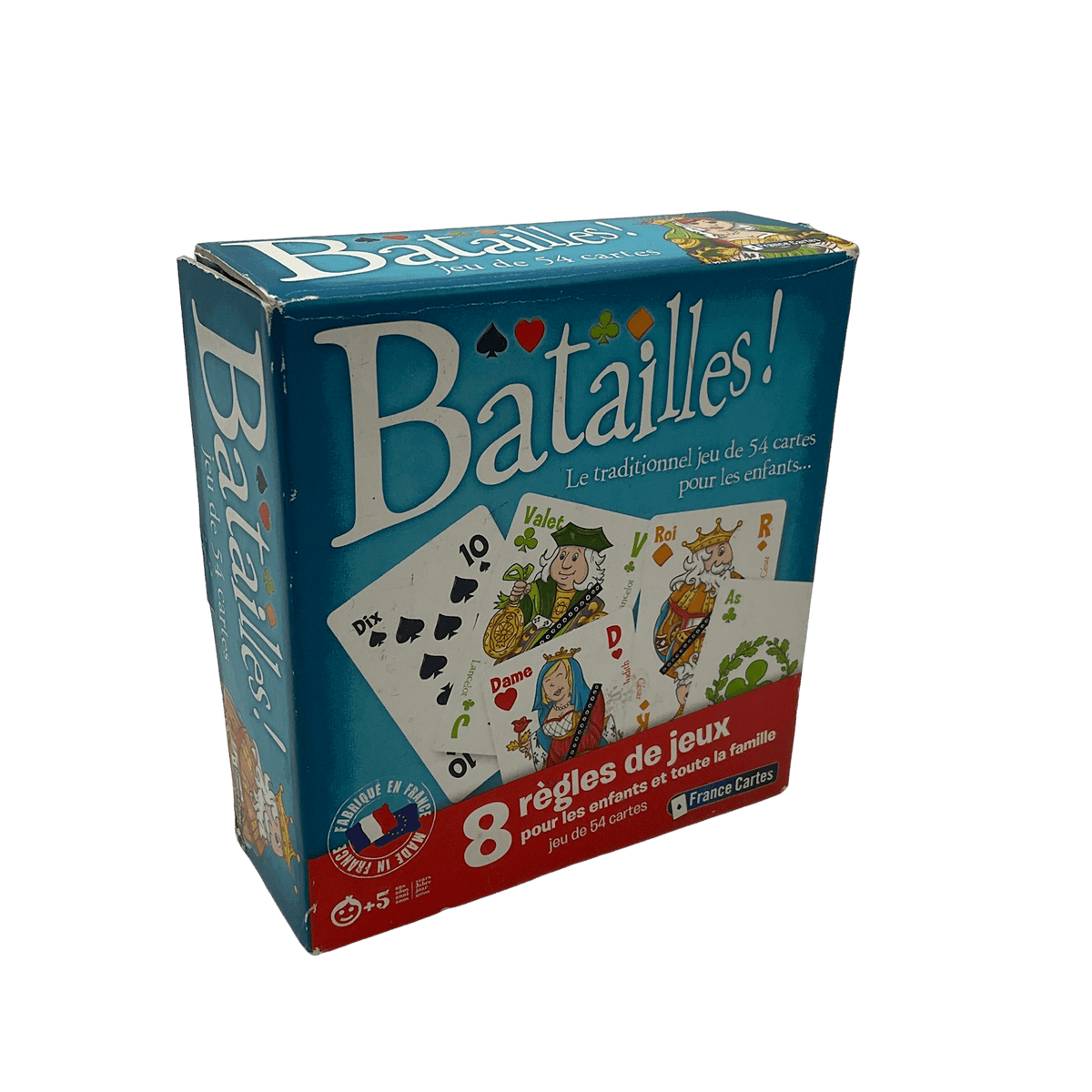Jeux de cartes Batailles France Cartes d'occasion - KIDIBAM
