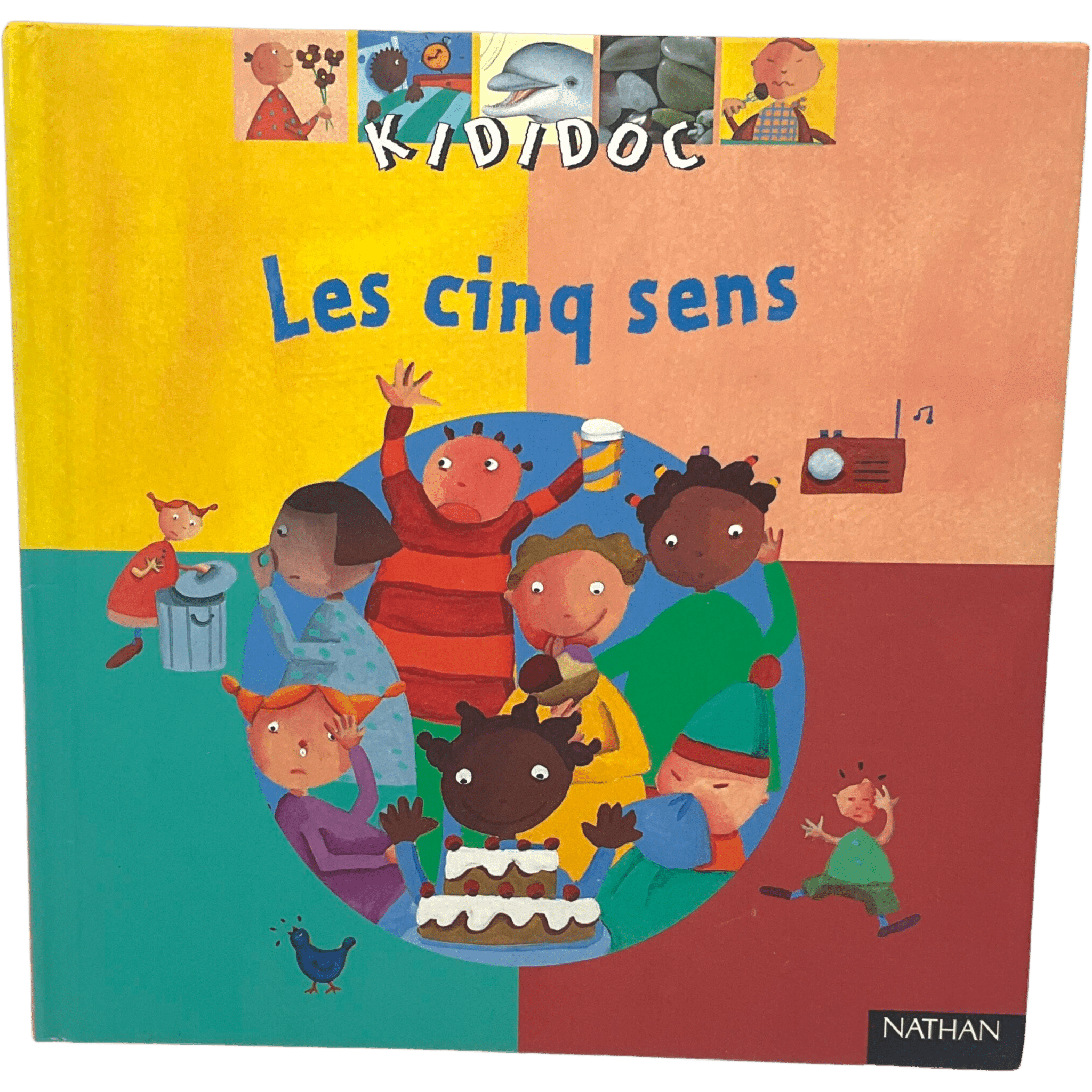 Kididoc - Les cinq sens Nathan d'occasion - KIDIBAM