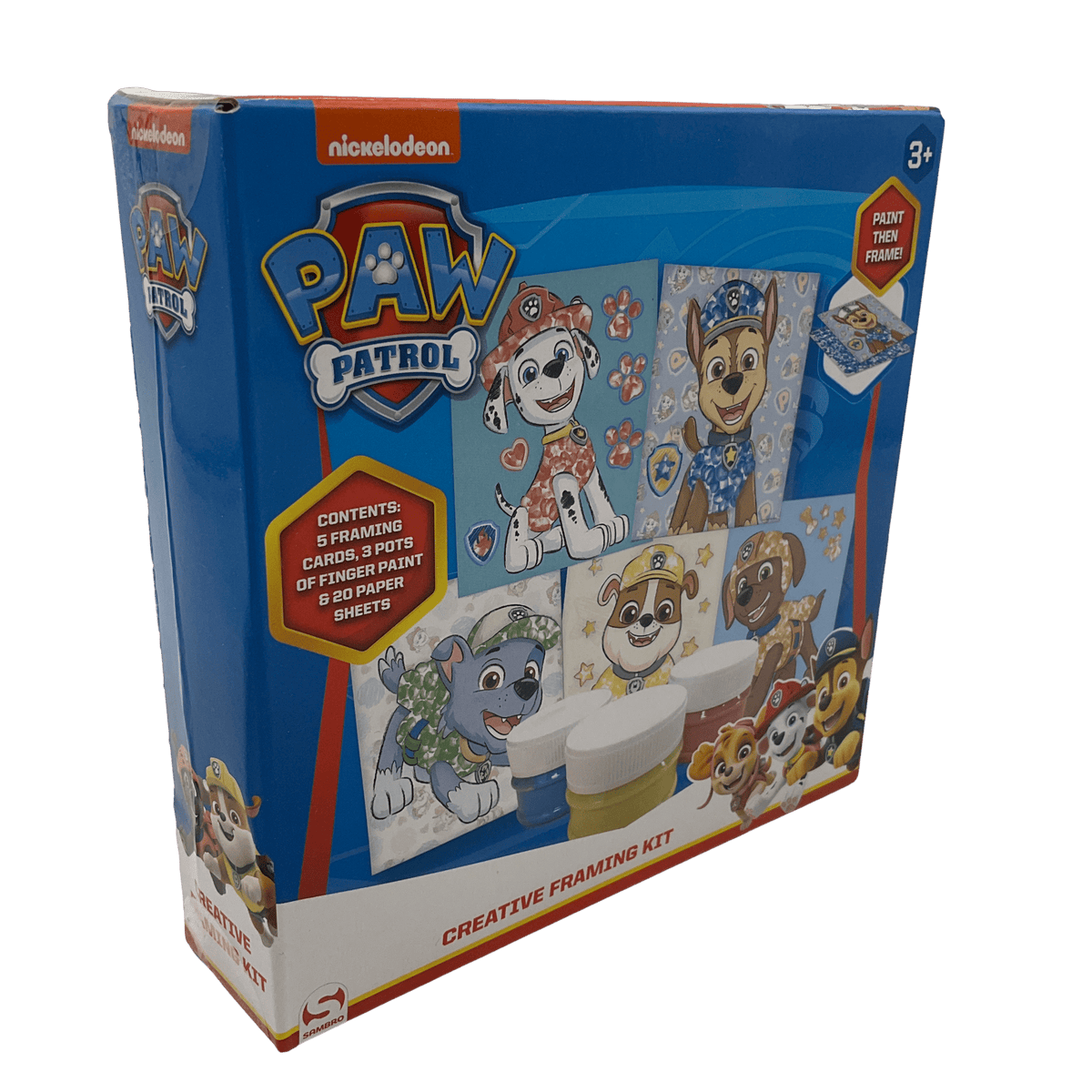 Kit de cadrage et peinture Pat' Patrouille Nickelodeon d'occasion - KIDIBAM