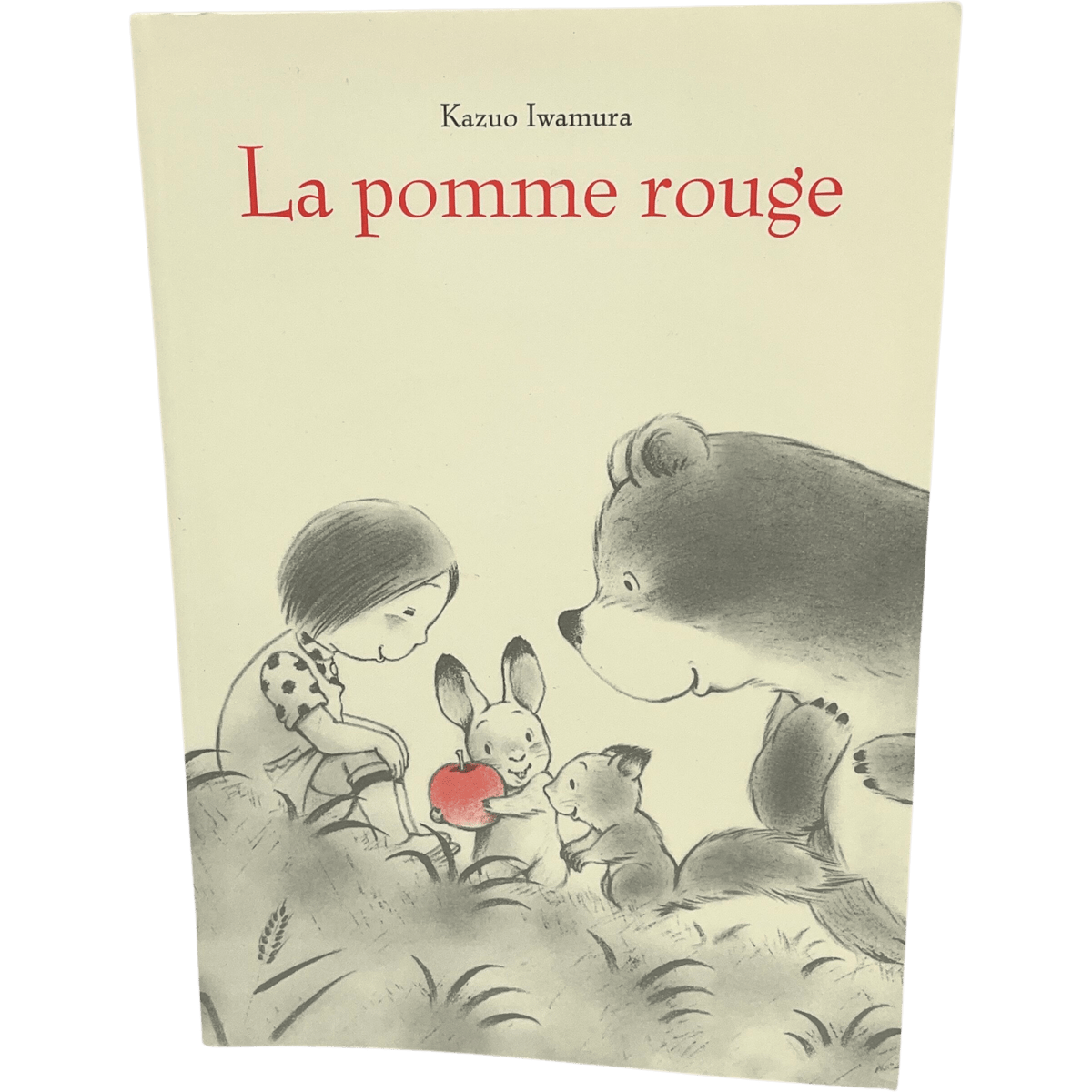 La pomme rouge L'Ecole des loisirs d'occasion - KIDIBAM