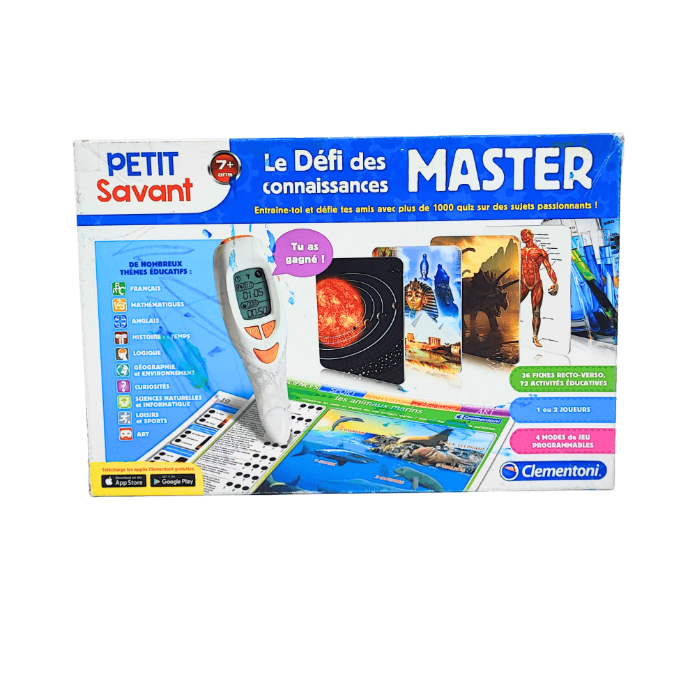 Le défi des connaissances master Clementoni d'occasion - KIDIBAM