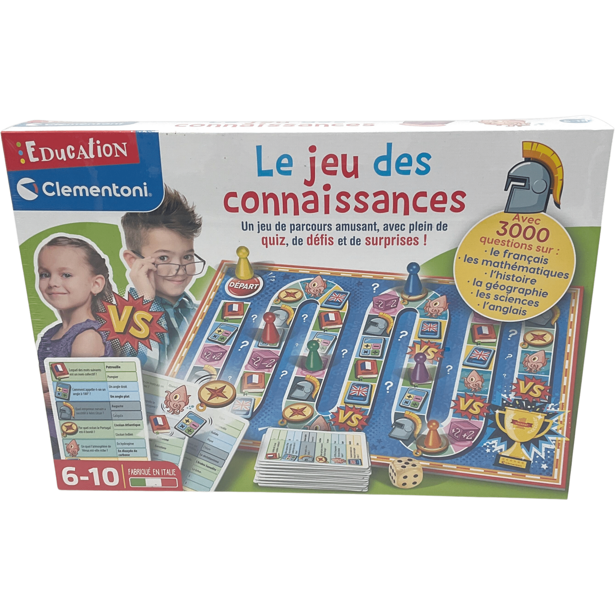 Le jeu des connaissances Clementoni - KIDIBAM