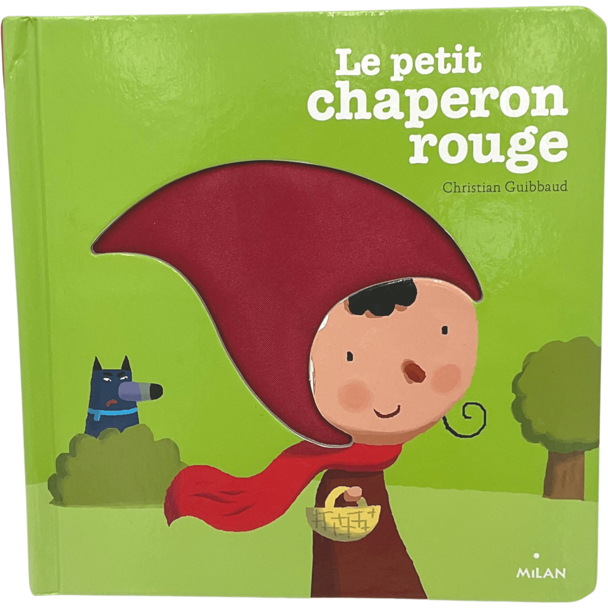 Le Petit Chaperon rouge livre sensoriel Milan d'occasion - KIDIBAM
