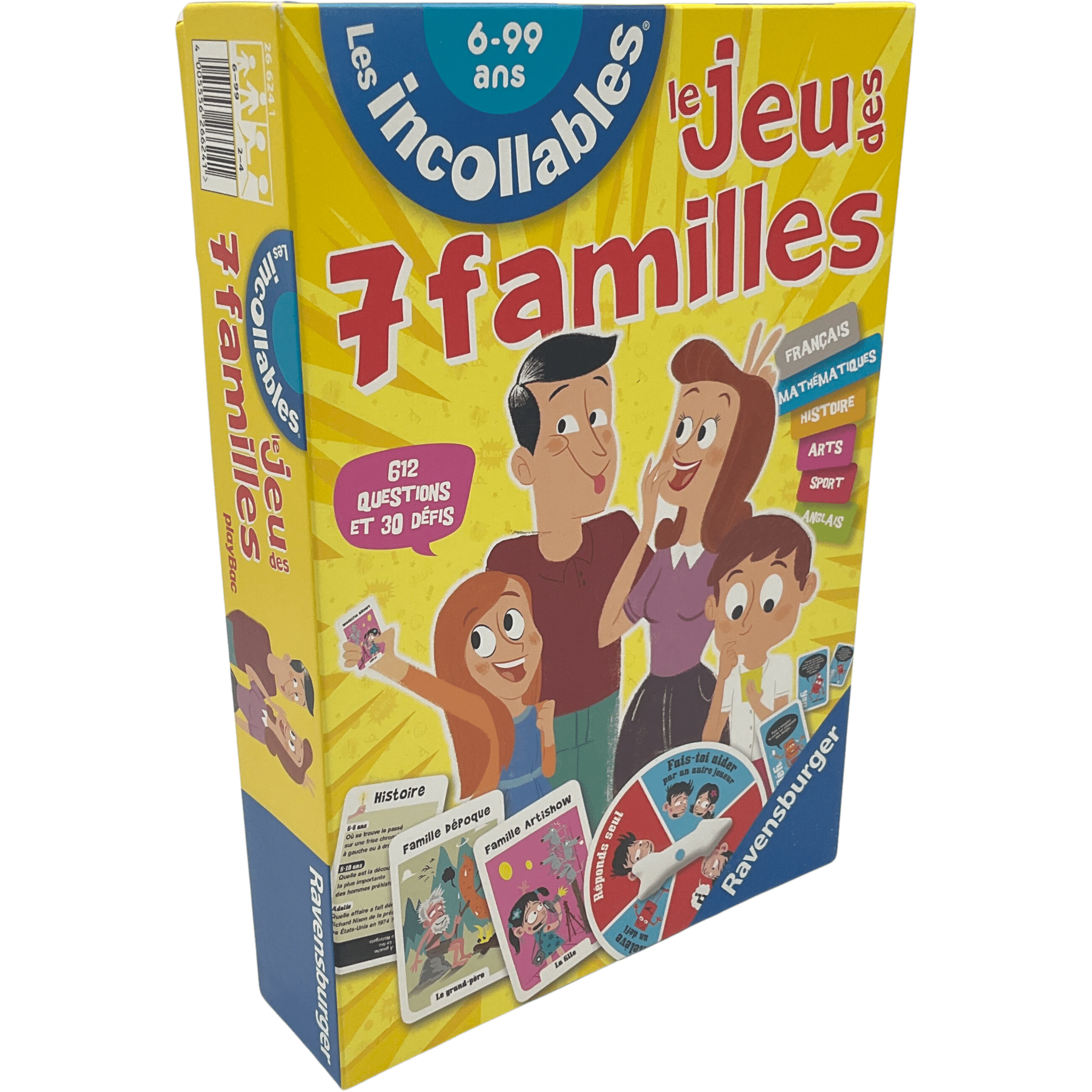 Les Incollables - Le jeu des 7 familles Ravensburger d'occasion - KIDIBAM