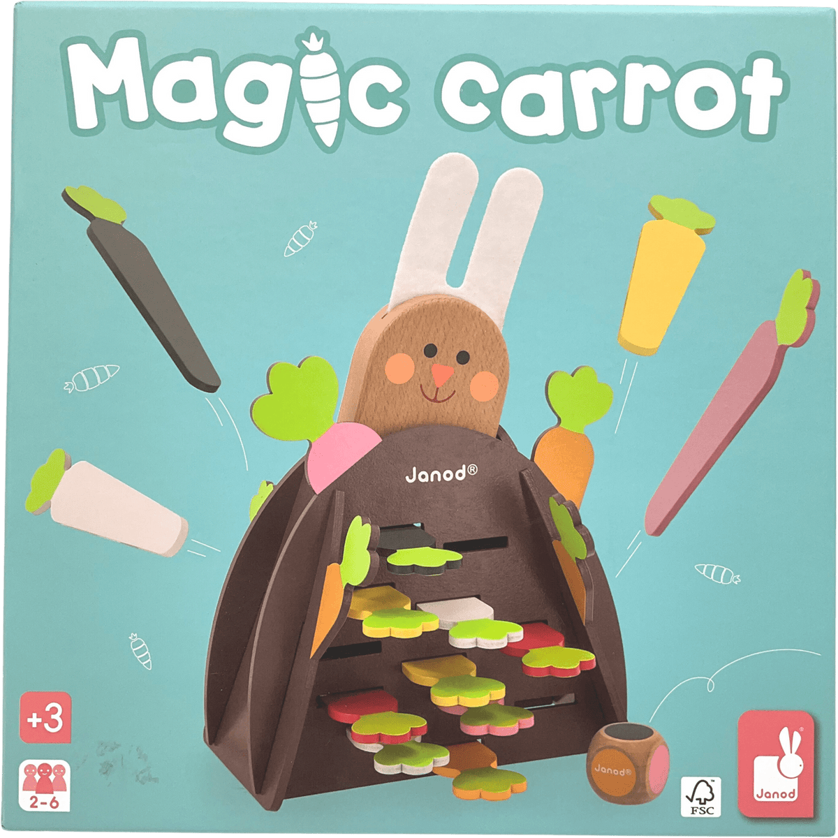 Magic carrot Janod d'occasion - KIDIBAM