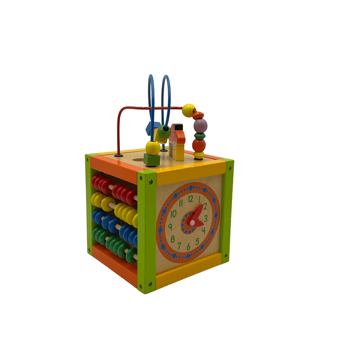 Mon cube d'activités en bois Ulysse d'occasion - KIDIBAM