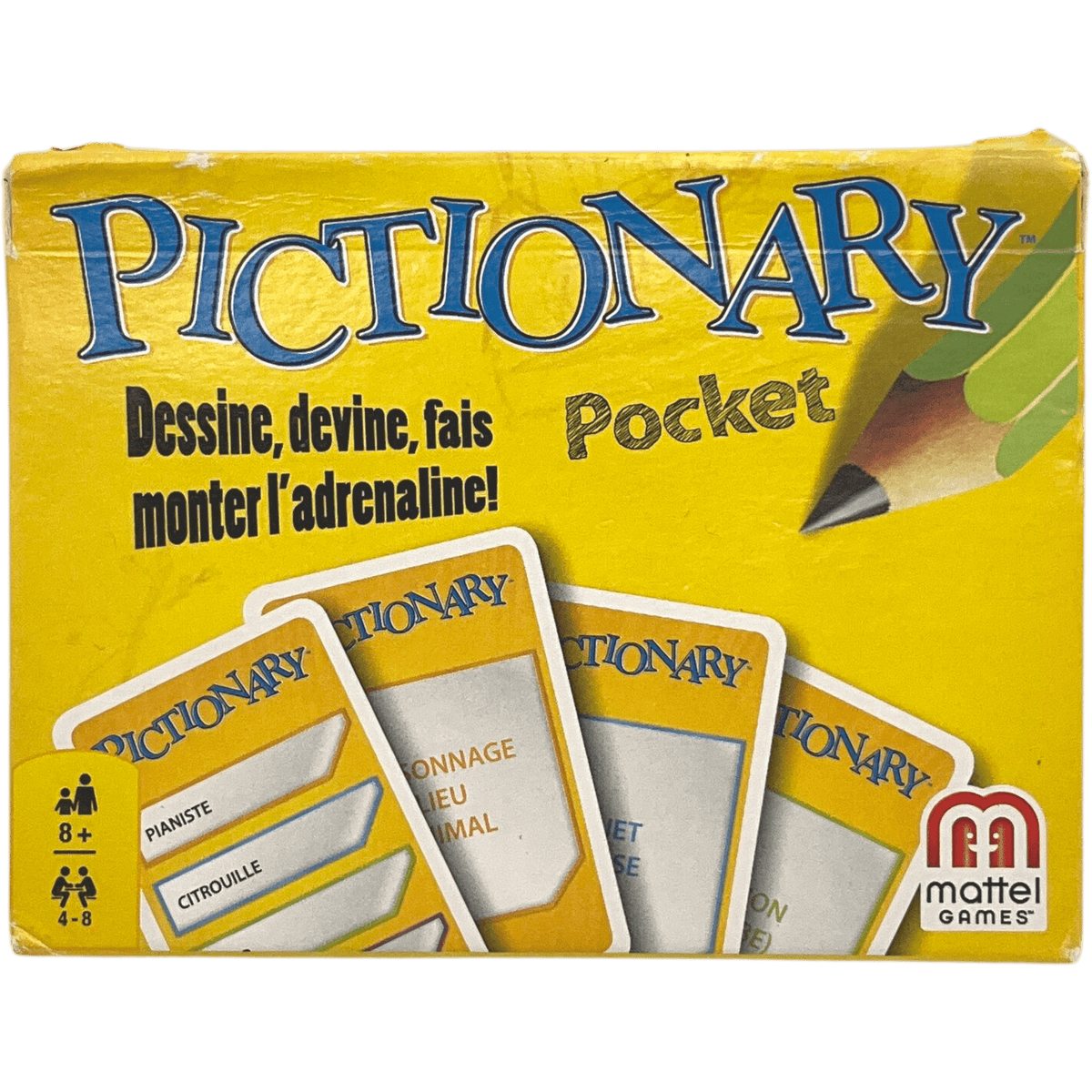 Pictionary Pocket Mattel d'occasion - KIDIBAM