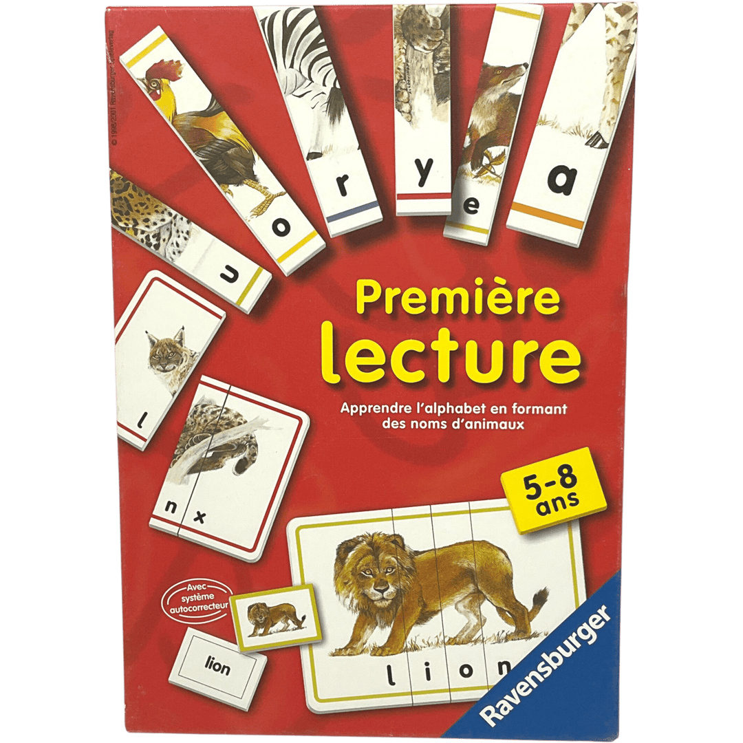 Première Lecture Apprendre l'alphabet en formant des noms d'animaux ...