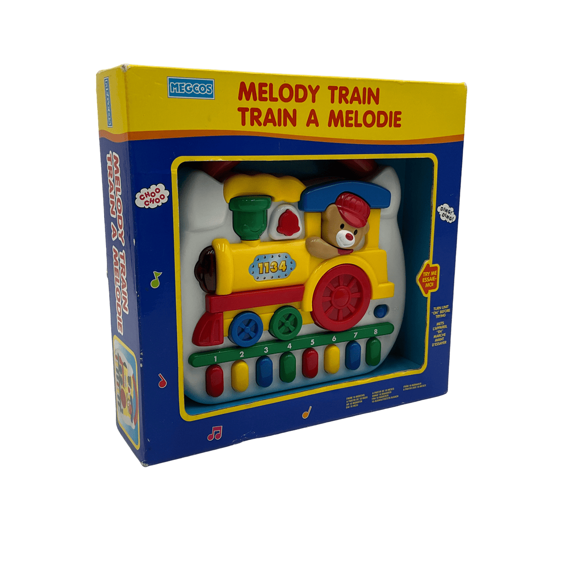 Train à mélodie Megcos d'occasion - KIDIBAM